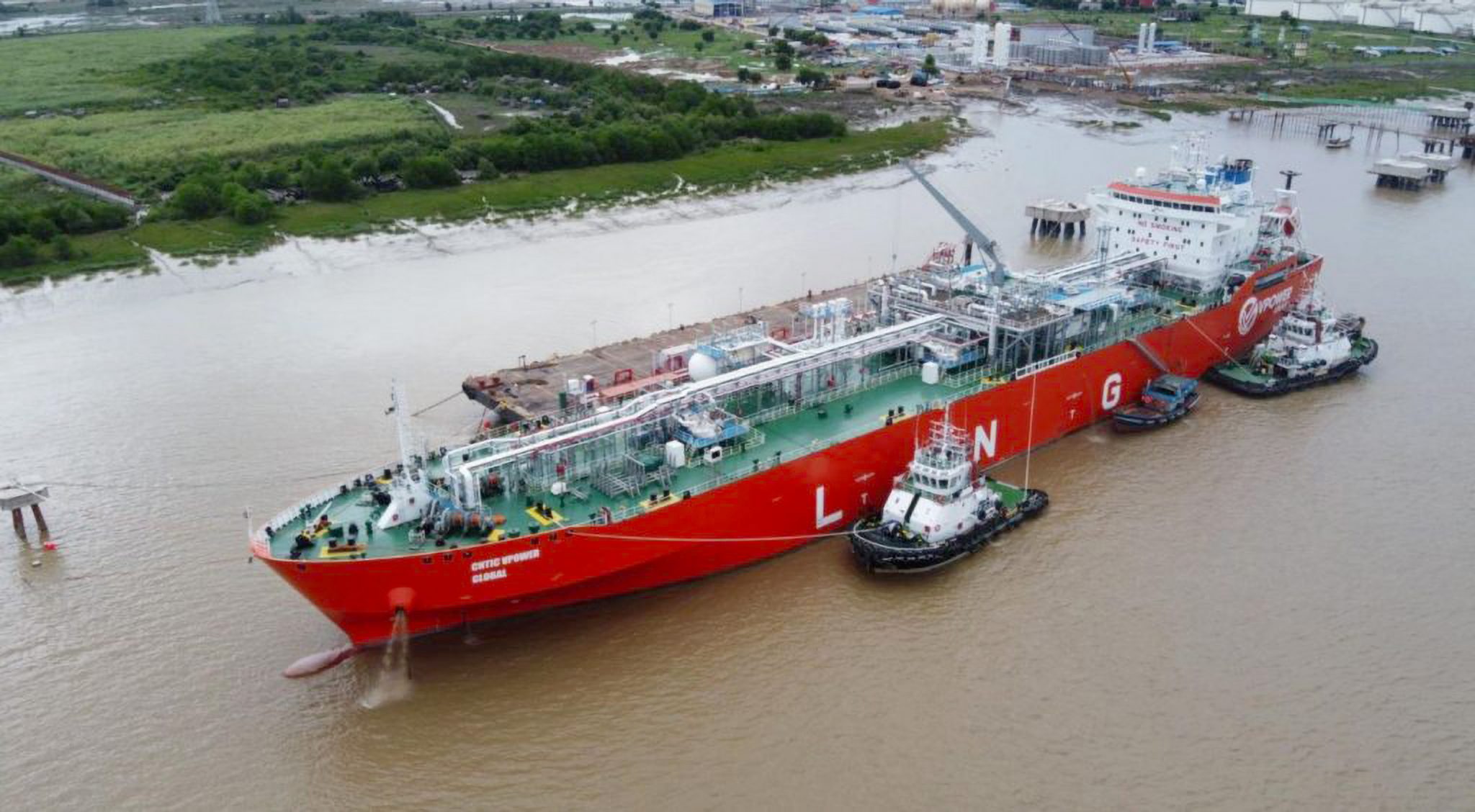 FSRU Floating Storage Regasification Import Terminal Operational ...