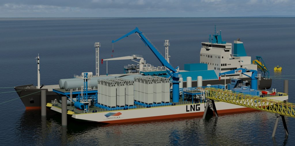 LNG logistic model - INCITIAS